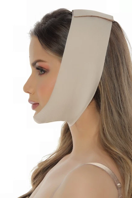 POST SURGERY COMPRESSION Face Wrap Mentonera Postquirurgica Facial Chin ...