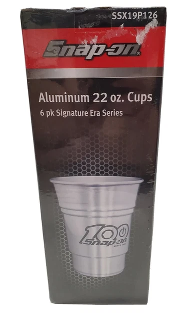 SNAP ON 6 pk Signature Era Series Aluminum 22 oz. Cups 1923 - Present ...