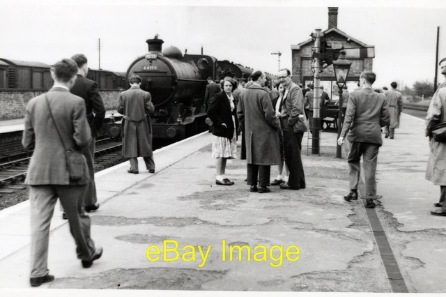 PHOTO RAILWAY ex GNR J6 64199 RCTS Special Bardney Station c1954 £6.00 ...