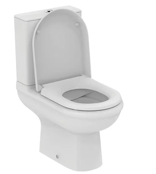 IDEAL STANDARD DELLA Close-Coupled Rimless Toilet Dual-Flush 4/6Ltr ...