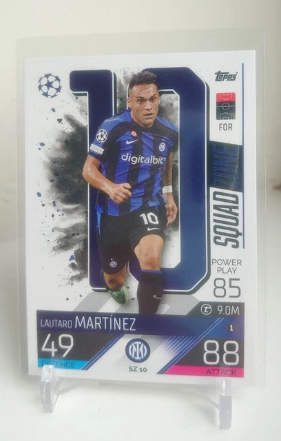 MATCH ATTAX CL/EL 2022/23 Extra - Squad Zone 10-Lautaro Martinez of ...