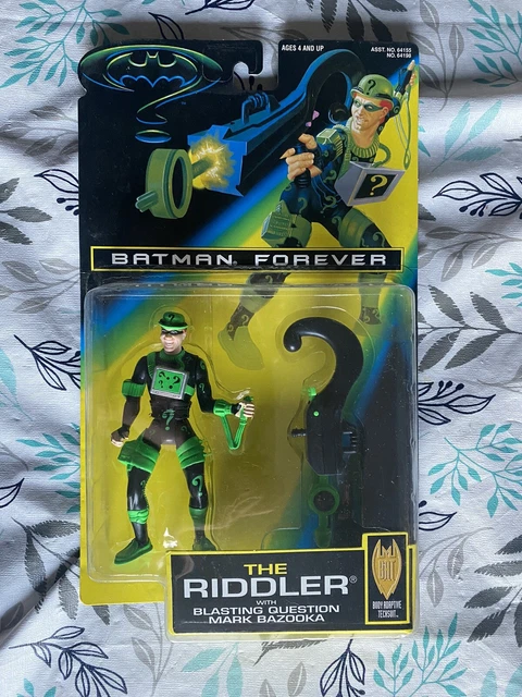 BATMAN FOREVER THE Riddler with Blasting Question Mark Bazooka EUR 6,54 ...