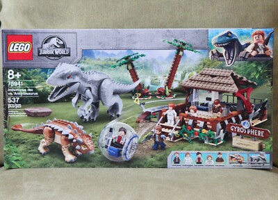 LEGO 75941 JURASSIC World Indominus Rex vs. Ankylosaurus Building Set ...
