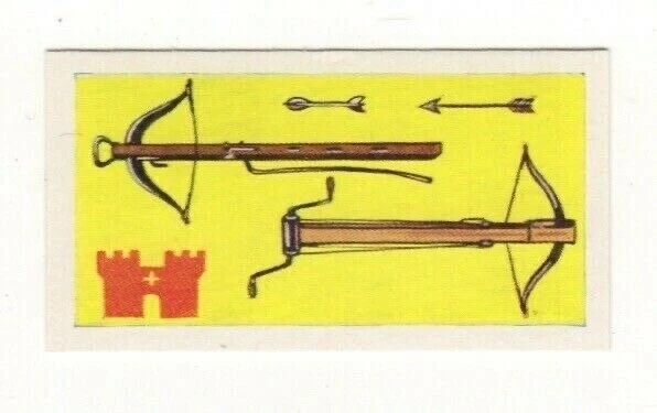 MILITARY WEAPONS CARD. Crossbow $3.99 - PicClick AU
