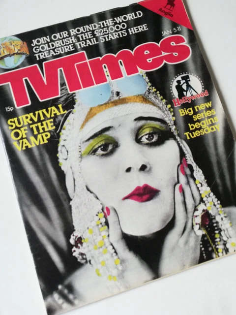 TVTIMES ANG 5-11 Jan 1980 Robin Nedwell Worzel Gummidge Barbara Windsor ...