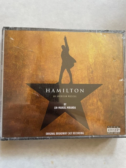 HAMILTON (ORIGINAL BROADWAY Cast Recording) (CD, 2015)BRAND NEW SEAL ...