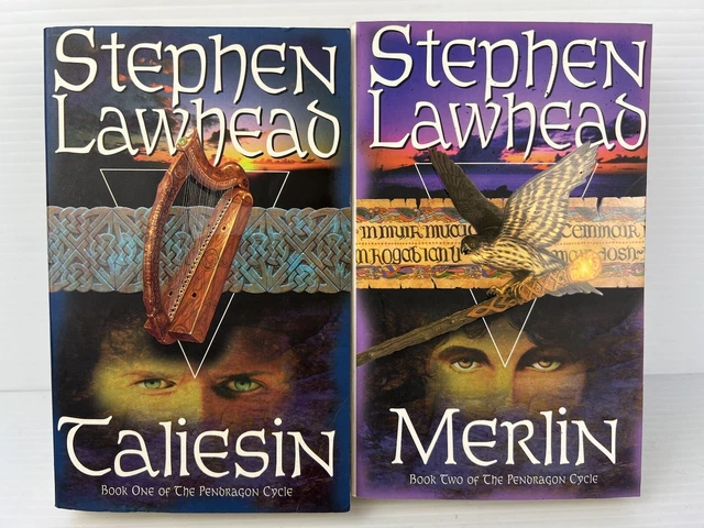 STEPHEN LAWHEAD PENDRAGON Cycle Taliesin Merlin Fantasy King Arthur ...