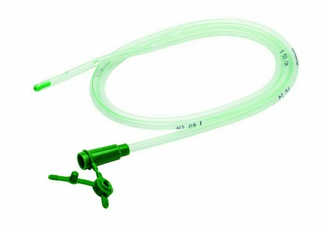 RYLES TUBE AVEC Entonnoir Et Luer Connecteur, Nasogastric Fabriqué ...