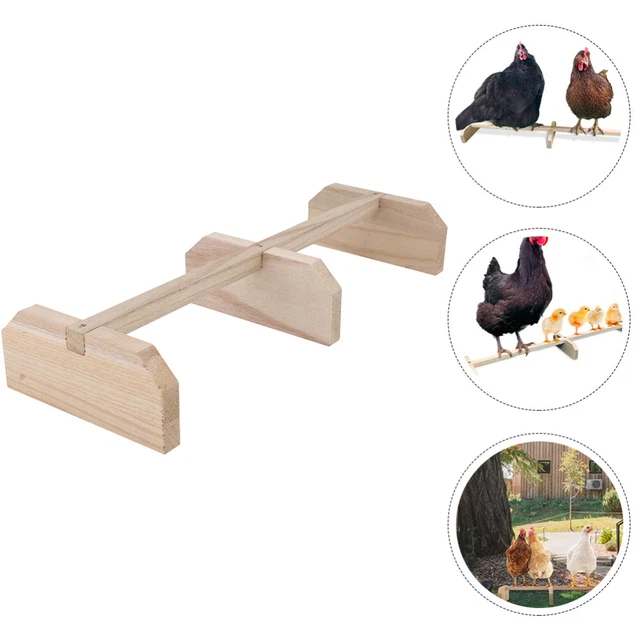 WOODEN CHICKEN LADDER Perch Stand - Coop Accessory £10.35 - PicClick UK