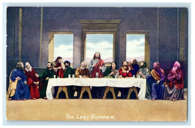 THE LAST SUPPER Leonardo De Vinci's Religious Main Italy Advertising ...