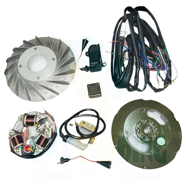VESPA IGNITION KIT complete, 6v to 12v conversion kit Vespa vbb vba ...