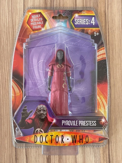 DOCTOR WHO ACTION Figure - Series 4 - PYROVILE PRIESTESS £10.00 ...
