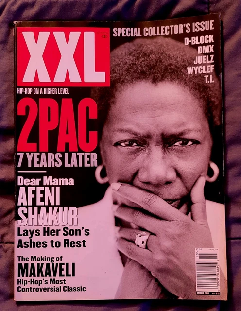 XXL MAGAZINE #52 (October 2003) Afeni Shakur-FROM A SMOKERS HOME $103. ...