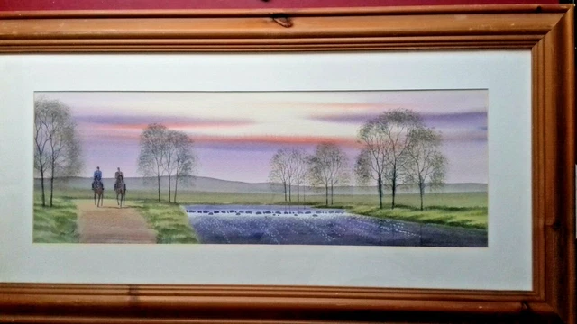 THE RIVER DOVE, Derbyshire - Nick Grant, Original Watercolour Painting ...