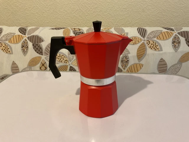 MACCHINETTA ALUMINIUM MADE Espresso Maker Stove Top Capacity 250ml ...