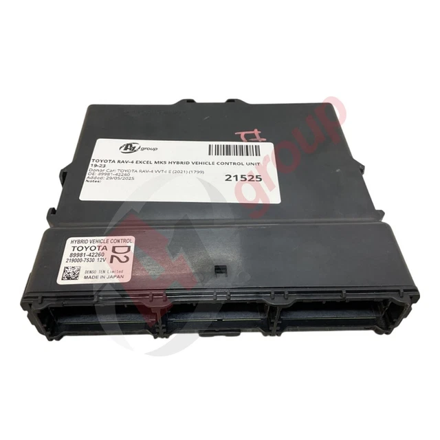 TOYOTA RAV-4 EXCEL Mk5 Hybrid Vehicle Control Unit 19-23 89981-42260 £ ...