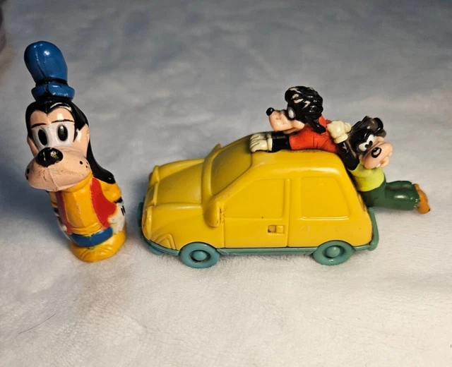 VINTAGE DISNEY 90S/80S A Goofy Movie Goofy & Max car with Goofy figure ...