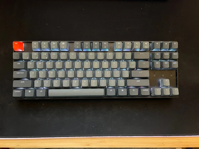 KEYCHRON K8 TKL Keyboard (RGB) Brown Switches US Layout £41.00 ...