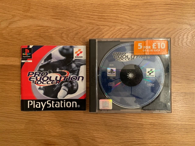 PRO EVOLUTION SOCCER (Sony PlayStation 1) PES PS1 Boxed With Manual ...