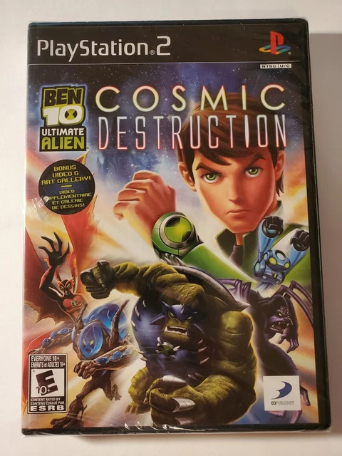BEN 10 ULTIMATE Alien Cosmic Destruction (Playstation 2, 2010) PS2 ...