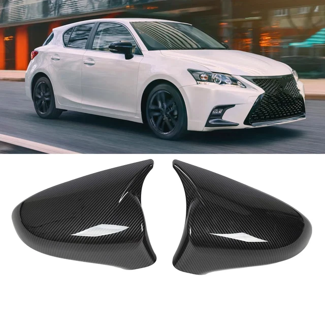 USA CARBON FIBER Mirror Cover For Lexus IS RC GS 200 300 350 F SPORT ...