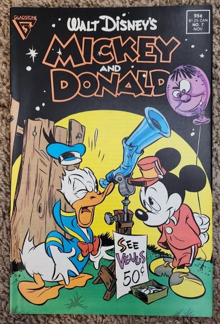 WALT DISNEY'S MICKEY Mouse #7 (Gladstone, 1988) VF+ EUR 2,72 - PicClick FR
