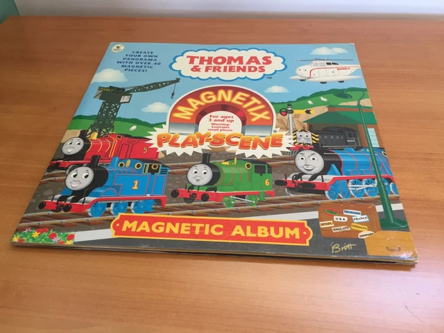 THOMAS & FRIENDS MAGNETIC ALBUM Create your own Scenes Play-Scene $20. ...