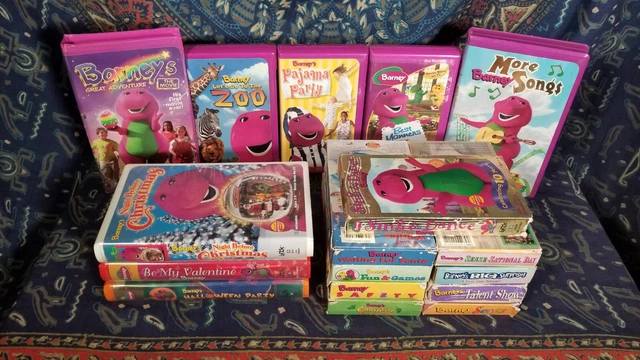 BARNEY HUGE VHS Lot 34 Vhs Tapes!!! EUR 138,21 - PicClick DE