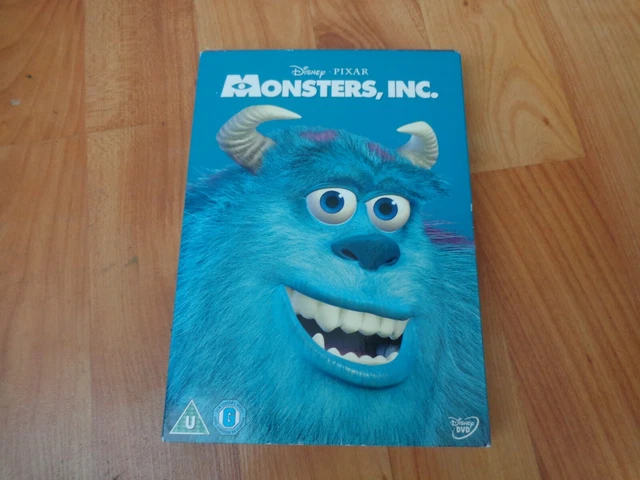 Disney Pixar Number 4 Monsters Inc Dvd Limited Edition O Ring Sleeve 0404