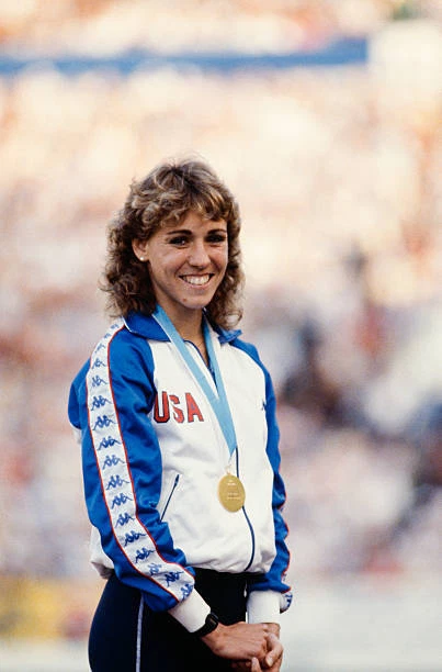 OLYMPIC AMERICAN ATHLETE Mary Decker Wins The World Champions Old Photo ... OLYMPIC AMERICAN ATHLETE Mary Decker Wins The World Champions Old Photo ...