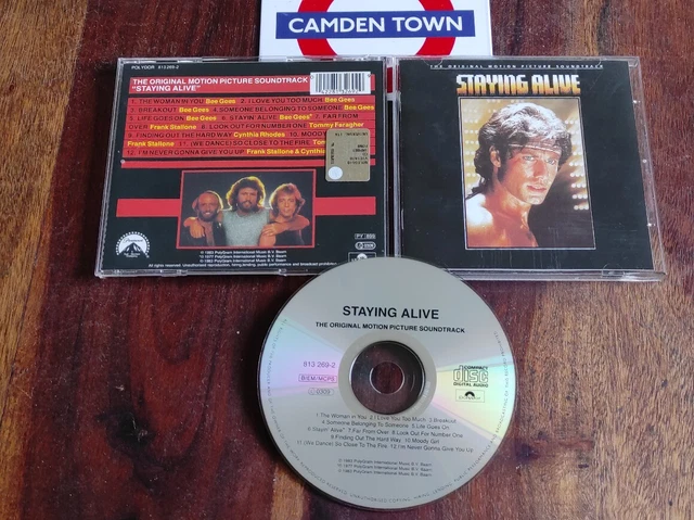 STAYING ALIVE OST - Bee Gees / Frank Stallone / Cynthia Rhodes) CD ...