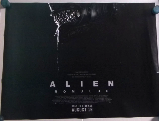 ALIEN: ROMULUS - Original British Quad Movie Poster - 2024 - A RIDLEY ...