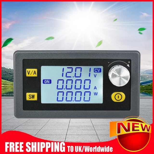 6-36V DC BUCK Boost Converter LCD Display Power Step UP/Down Power ...