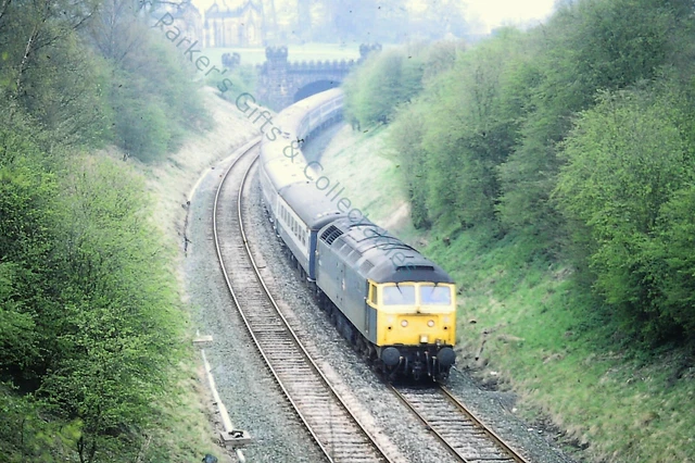 ORIGINAL 35MM RAILWAY Slide Diesel Electric Locomotive 47479 (813c28) £ ...