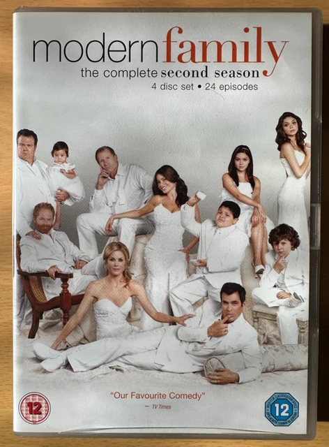 MODERN FAMILY: THE Complete Second Season 4 Disc Set | 24 Episodes ...