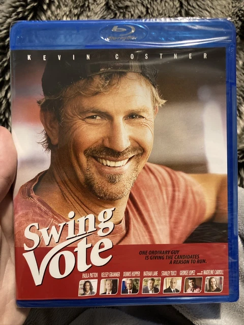SWING VOTE BLU-RAY Kevin Costner Kelsey Grammer Nathan Lane Dennis ...