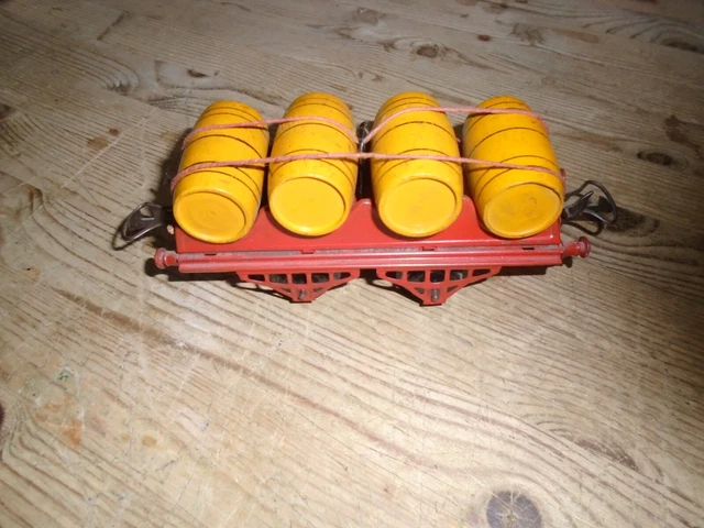 VINTAGE HORNBY O Gauge Barrel Wagon See Pictures £12.00 - PicClick UK