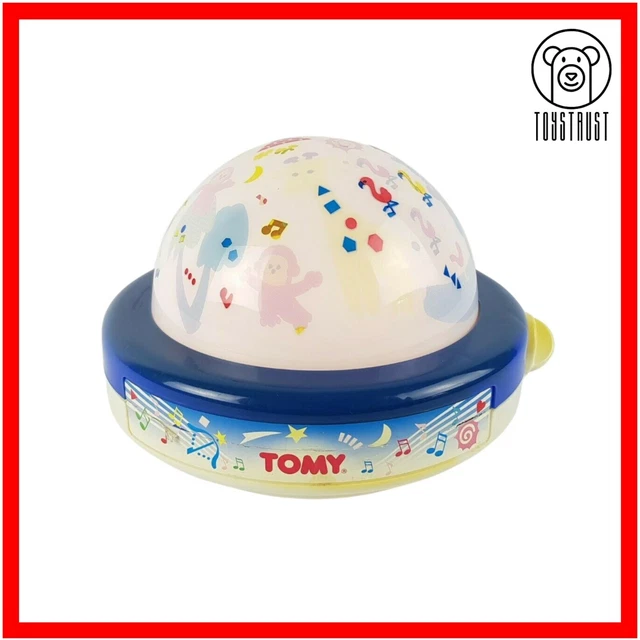 TOMY LULLABY LIGHT Show Windup Musical Nursery Night Light Retro ...