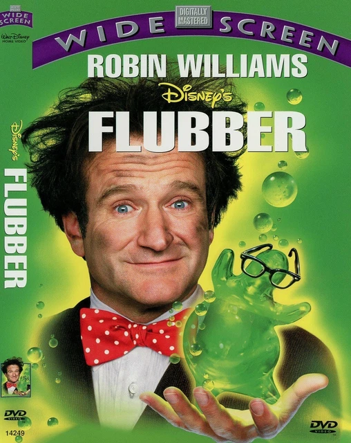 FLUBBER DVD (REGION 1) VGC Widescreen Disney Robin Williams $6.95 ...