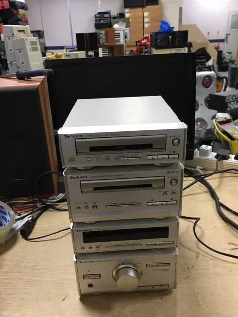 TECHNICS MICRO HIFI System CD Tape Tuner Amp SE-HD301 RS-HD301 Sl-HD301 ...