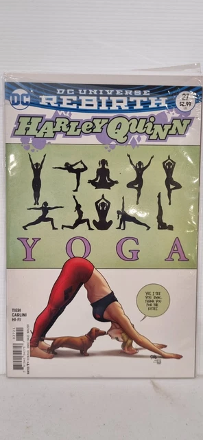 HARLEY QUINN #27 DC Comics FRANK CHO YOGA VARIANT COVER! Joker Suicide ...