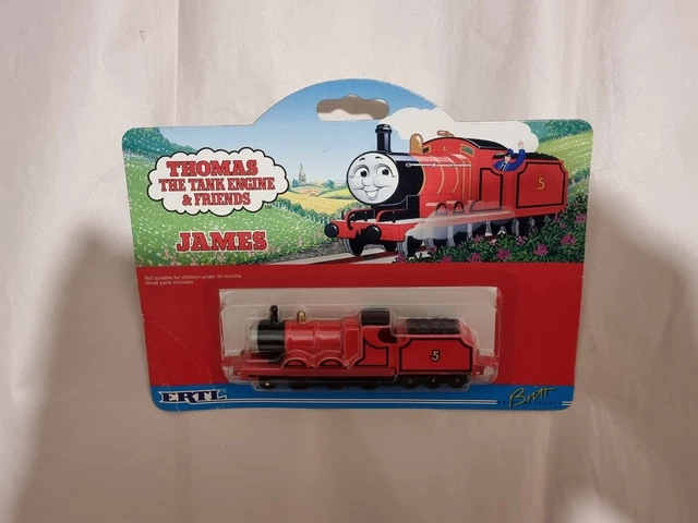 THOMAS THE TANK Engine & Friends ERTL JAMES TRAIN PRESSOFUSO NUOVO E ...