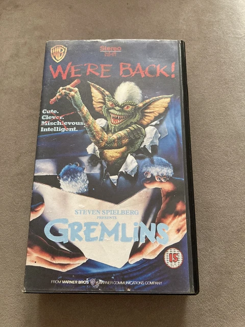 GREMLINS VHS TAPE £3.00 - PicClick UK
