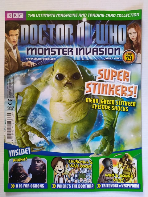 BBC DOCTOR WHO Monster Invasion Magazine Part 29 MAG ONLY NO TRADING ...