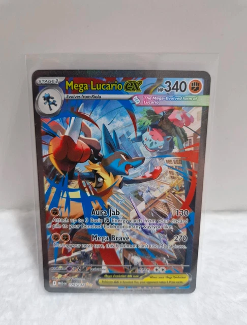 POKEMON TCG MEGA Lucario ex Mega Evolution 179/132 NM £224.28 - PicClick UK