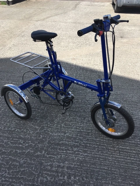 DI BLASI R31 Folding Tricycle Trike Bike Bicycle £475.00 - PicClick UK