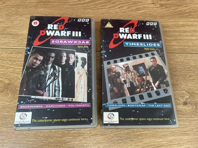 RED DWARF III Backwards Byte One & Timeslides Byte Two VHS £5.95 ...