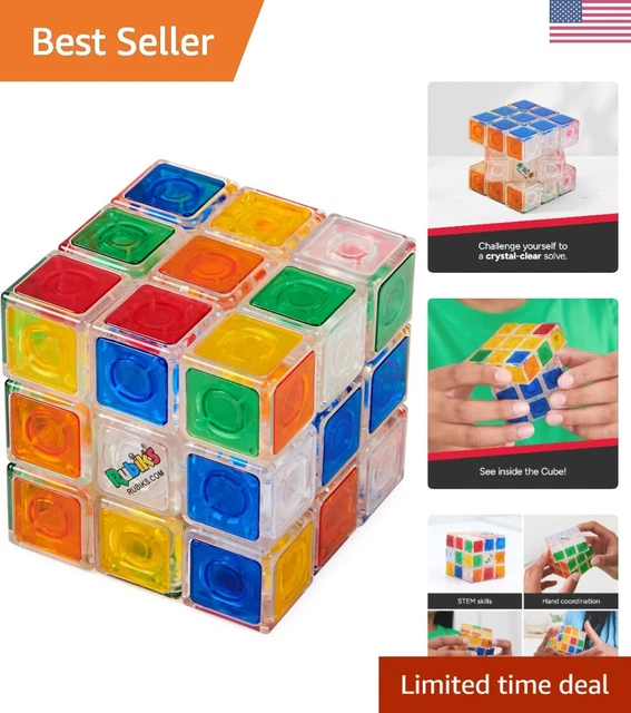 RUBIK'S CUBE THE Original 3x3 Rubiks Cube Toy Puzzle Spin Master Games ...