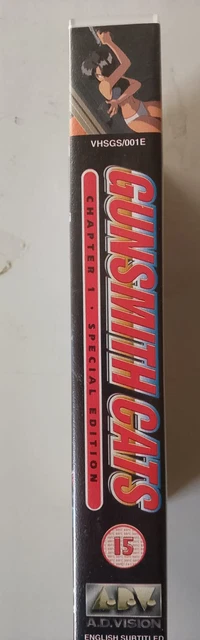 KENICHI SONODA - Gunsmith Cats. Anime VHS tape. Girls Guns Grenades A.D ...