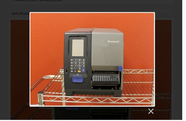 HONEYWELL PM43 DIRECT Thermal Transfer Label Printer w/ Ethernet, USB ...